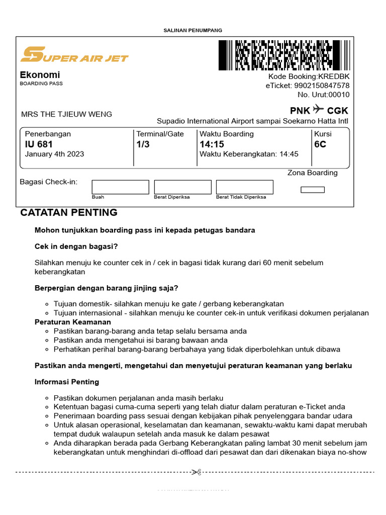 Konfirmasi Kepada Ygg Bersangkutann | PDF