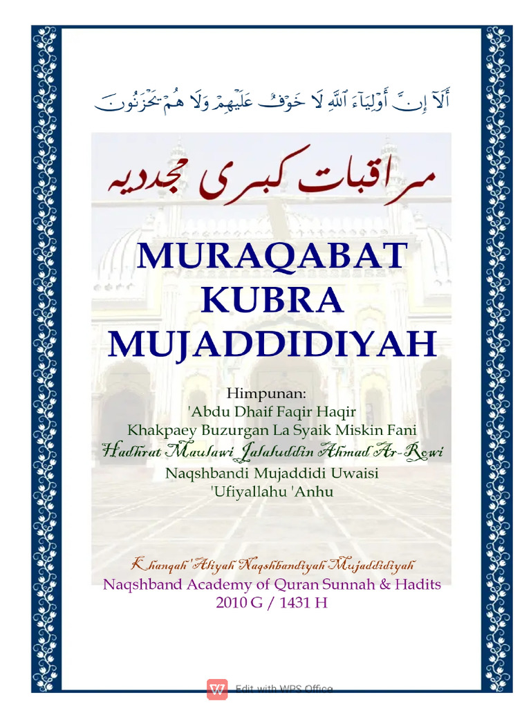 Muraqabat Kubra Mujaddidiyah | PDF
