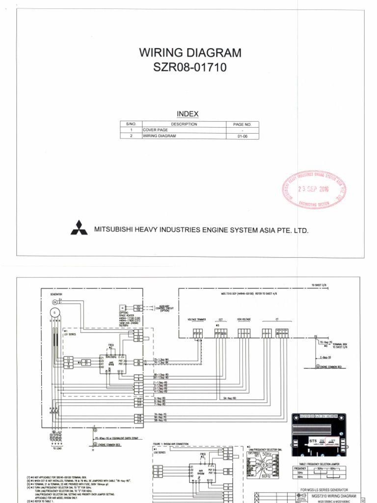 MGS 7310 Wiring Diagram Overview | PDF