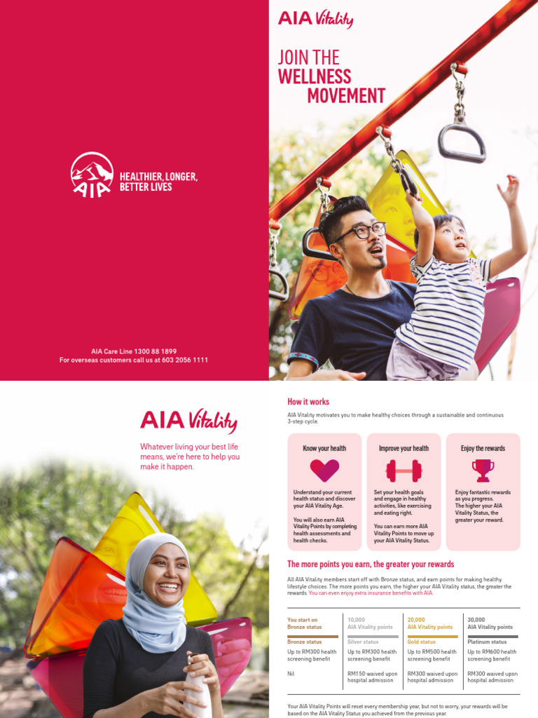 AIA_Vitality_Membership_Guidebook | PDF | Physical Fitness | Insurance