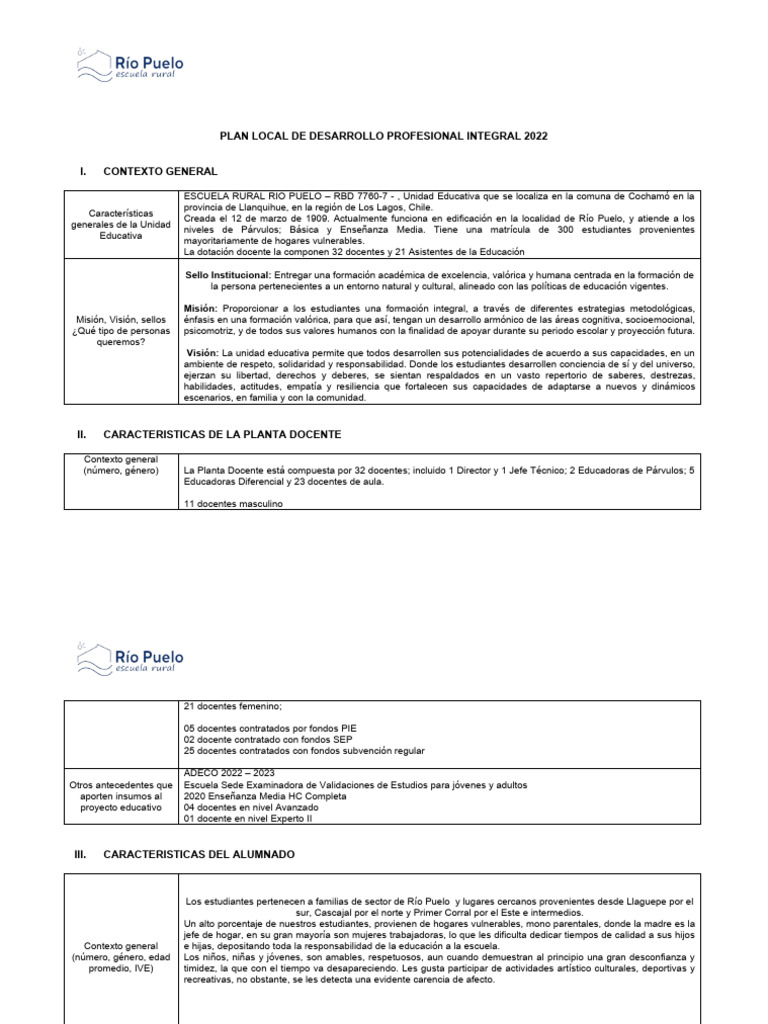 Plan DPD | PDF | Enseñando | Evaluación