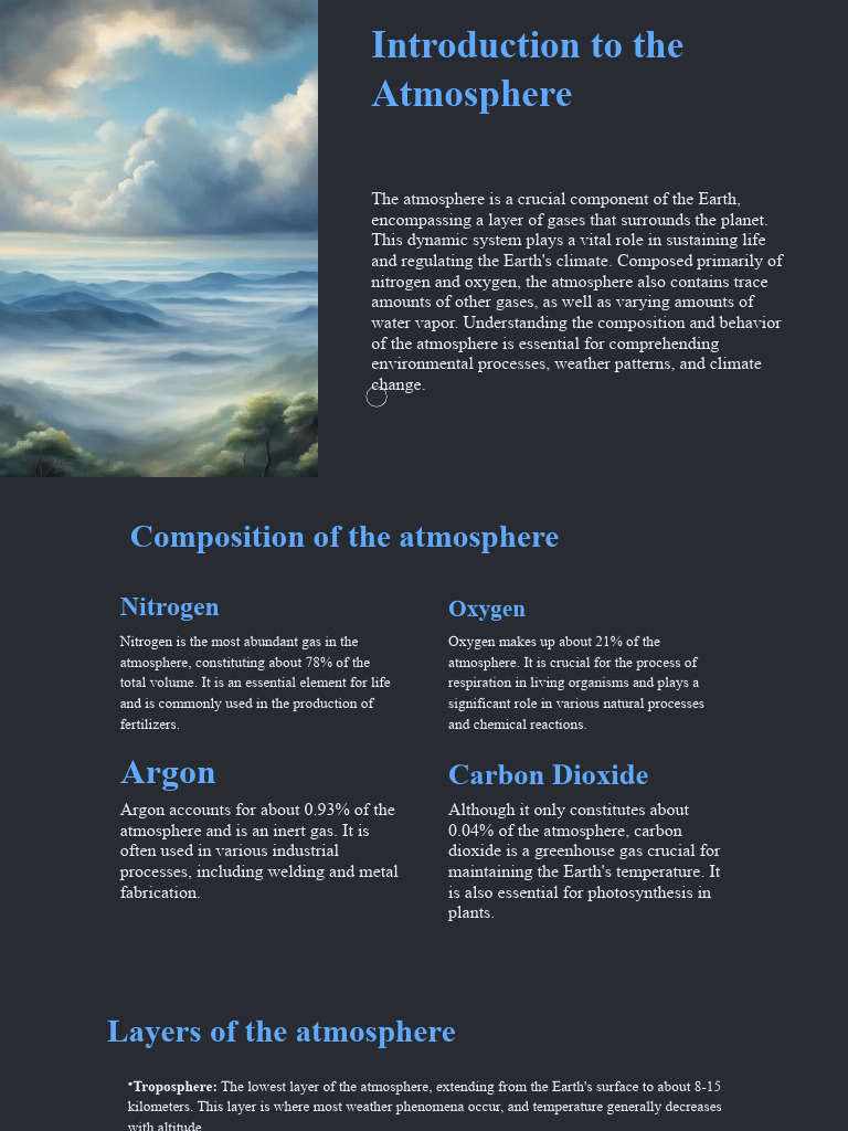 The Atmosphere-Jesty Aposaga | PDF | Atmosphere Of Earth | Atmosphere
