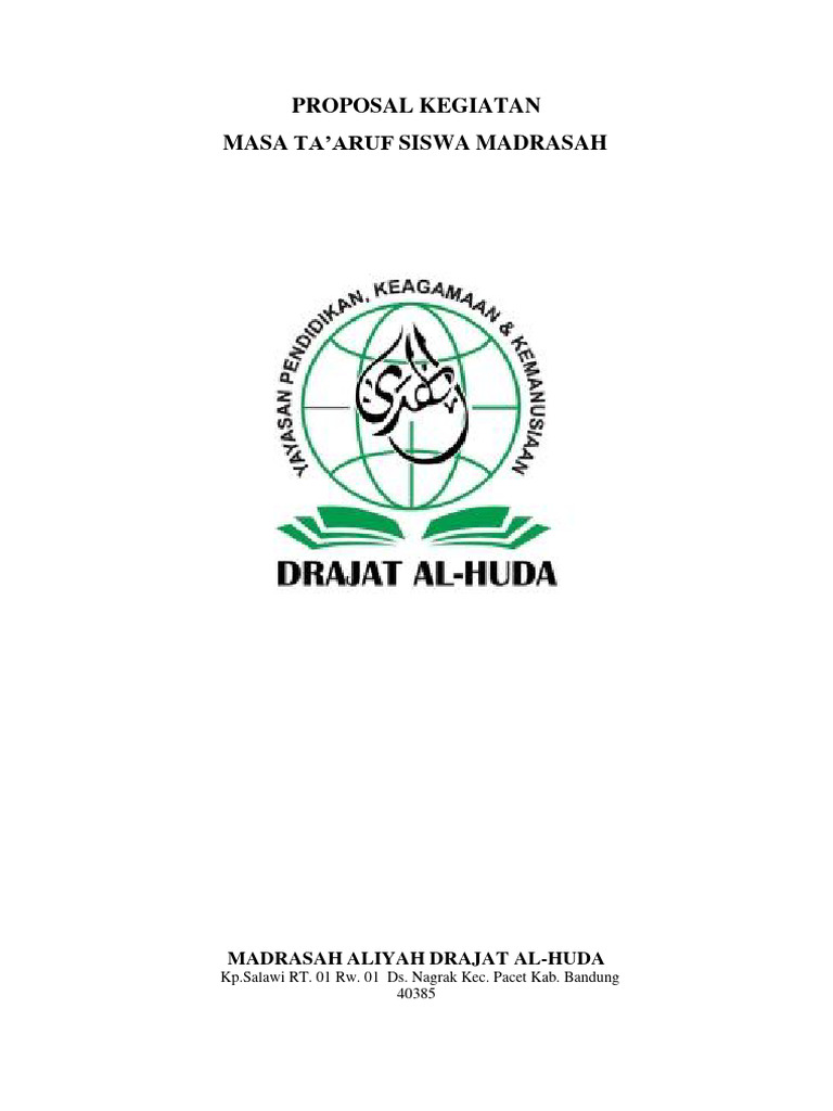 Proposal Kegiatan MATSAMA 2024 | PDF