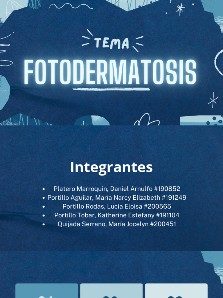 Fotodermatosis | Descargar gratis PDF | Piel | Dermatología