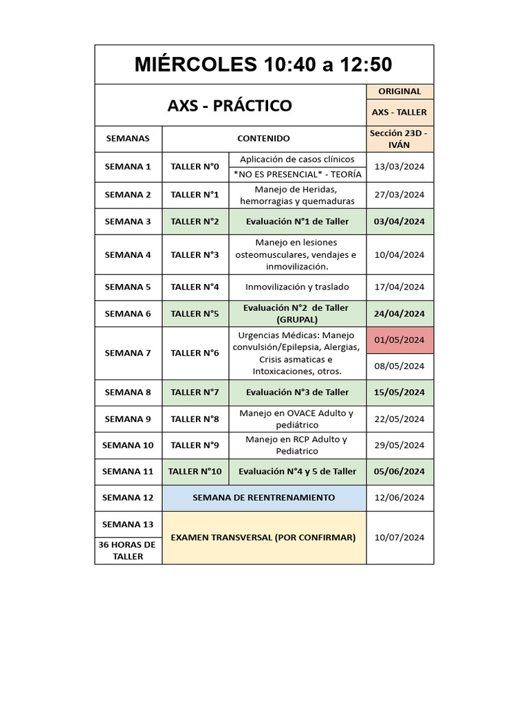 AXS SECCI%C3%93N 23 | PDF