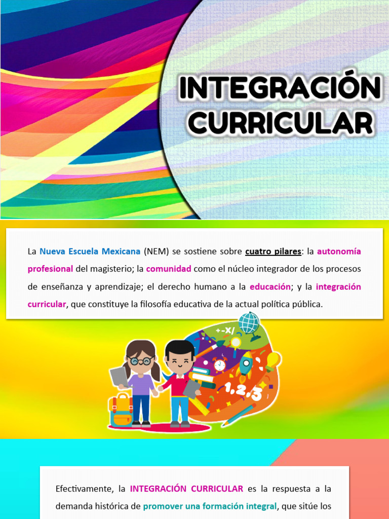 Integración Curricular | Descargar gratis PDF | Enseñando | Plan de ...