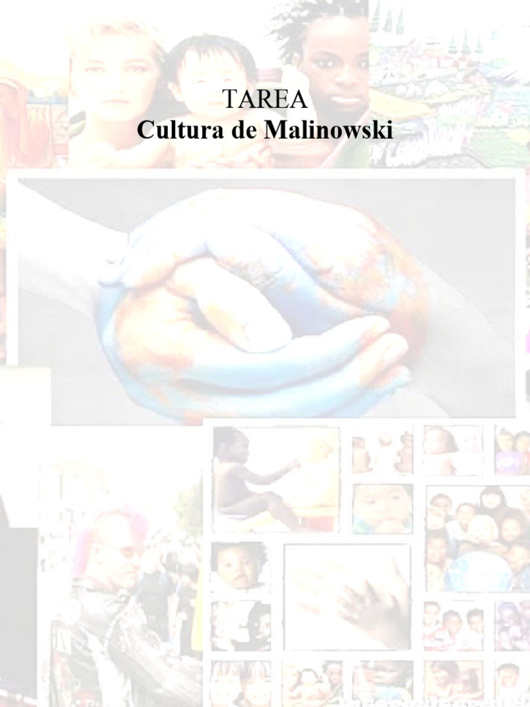 Mapa Conceptual Cultura de Malinowski | PDF | Matrimonio | Educación en ...