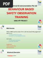 Planned Task Observation | PDF | Safety | Occupational Safety And Health