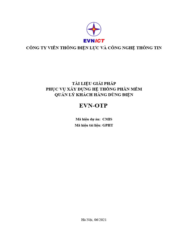 Tài Liệu Giải Pháp EVN-OTP | PDF
