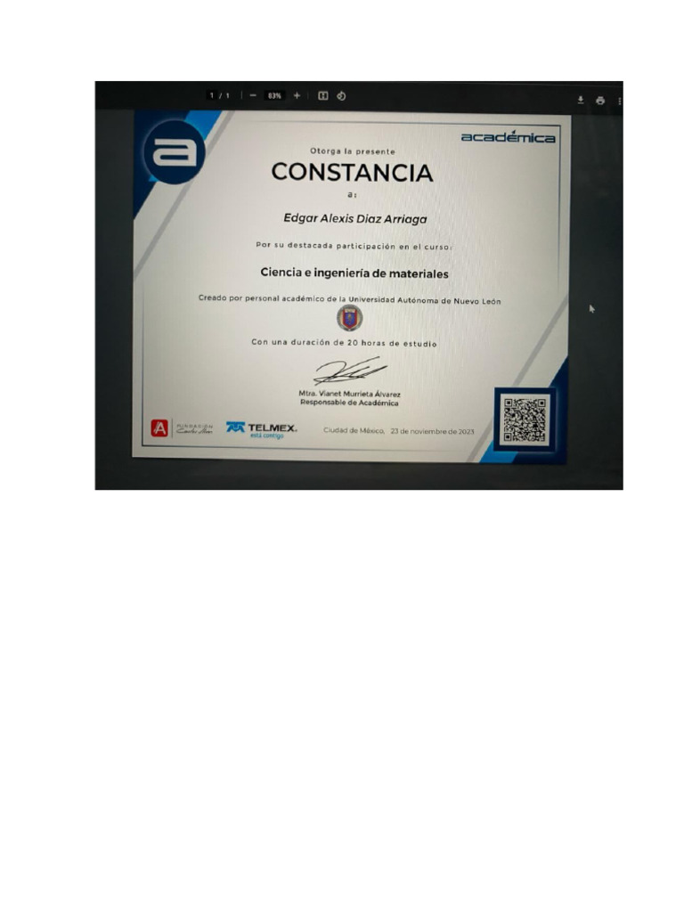 Tfa Cursocm Edgar Diaz | PDF