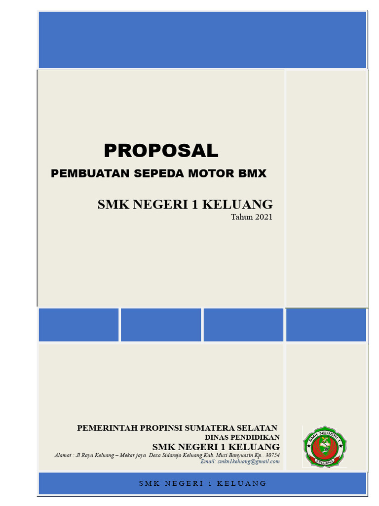 Proposal BMX | PDF