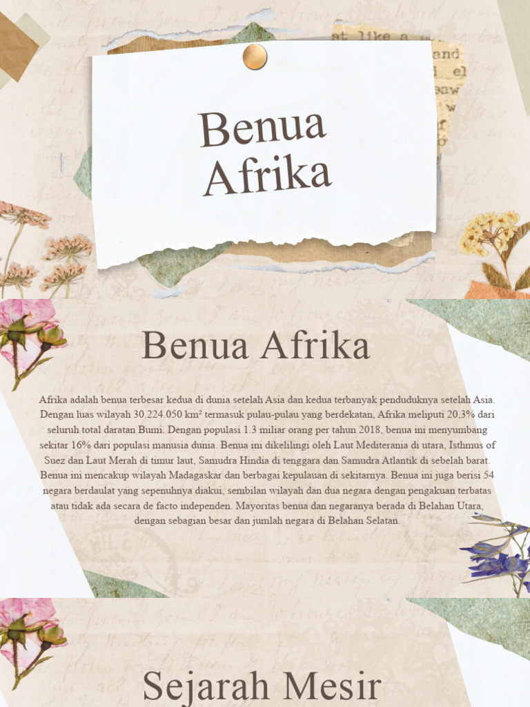 Benua Afrika | PDF