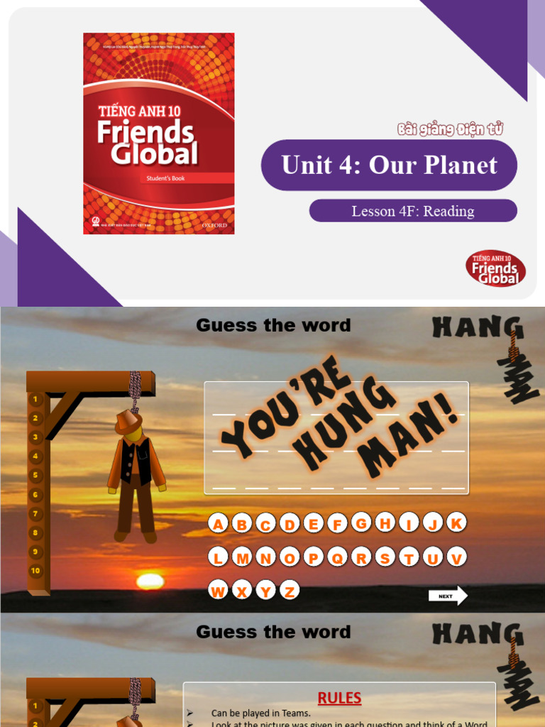 Tiếng Anh 10 Friends Global - ppt - unit 4 - lesson 4f Reading | PDF