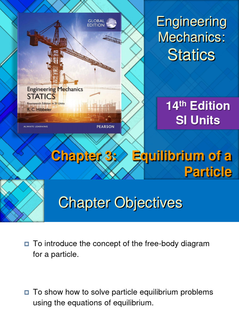 Ch03 Equilibrium of A Particle | PDF | Force | Euclidean Vector