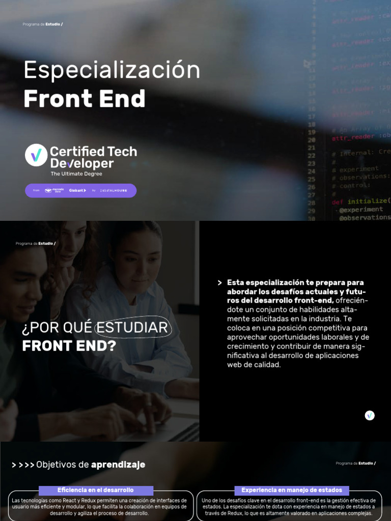 Front End Developer | PDF | Pruebas de software | Programa de computadora