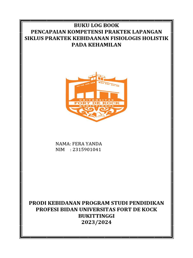 Siklus 3 Log Book Fera Yanda562 | PDF | Kesehatan Holistik