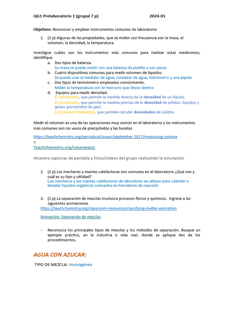 Pre lab 1 QBO 2024-I | PDF