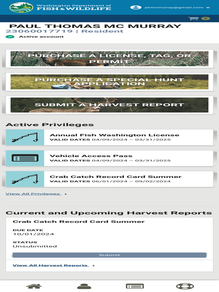 Paul Thomas Mc Murray License Overview | PDF