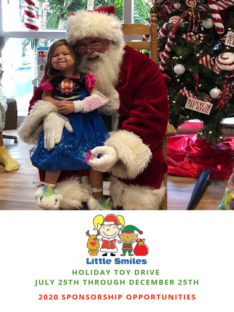 2020 Toy Drive Sponsorship Proposal 3 | PDF