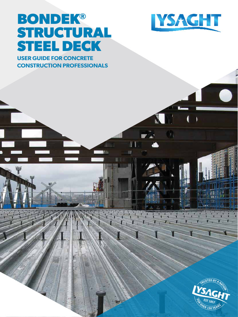 LYT0003 - 2019-11-18 - L1P0W0 - User Guide - BONDEK | PDF | Structural ...