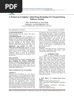 Computer Aided Drug Design PPT 5 | PDF | Drug Design | Chemistry