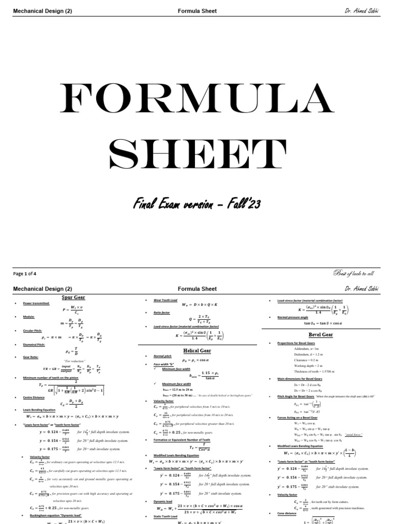 PDF Document | PDF | Gear | Belt (Mechanical)