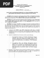 NHQ-PNP General Orders No. DPL-18-03 PRO 9 | PDF