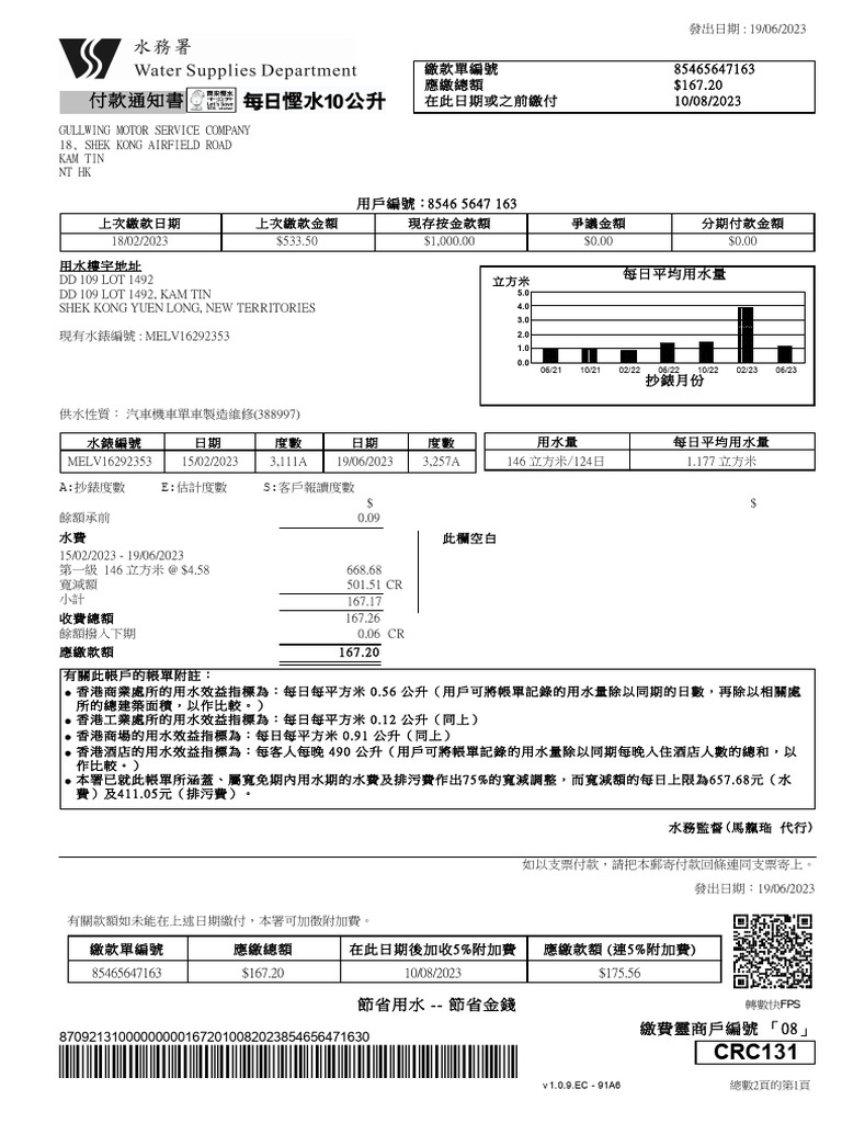 2023 June WSD bill | PDF 2023 June WSD bill | PDF