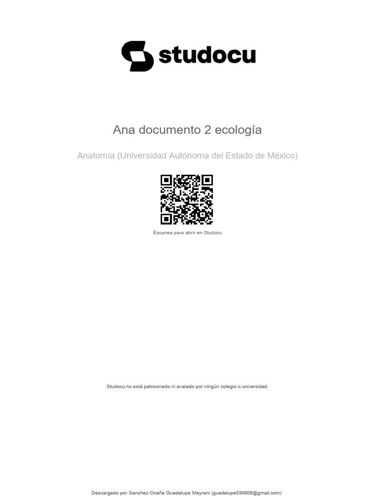 Ana Documento 2 Ecologia | PDF | Residuos | Compost