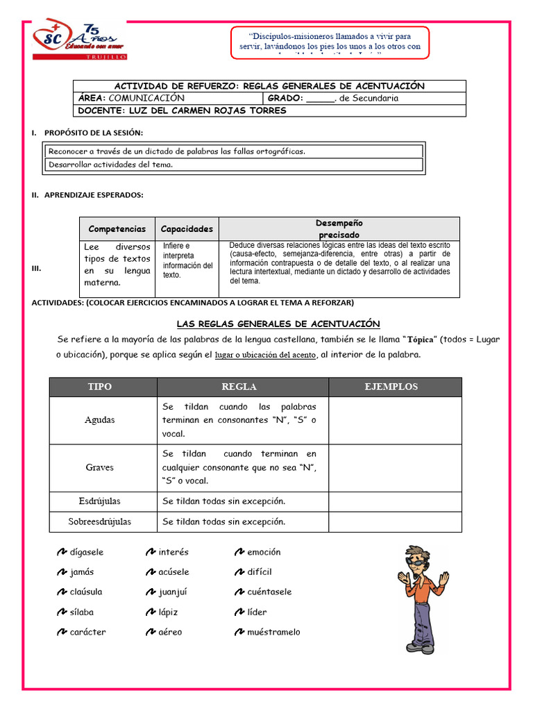 Actividad de Refuerzo | PDF | Comunicación humana | Fonética