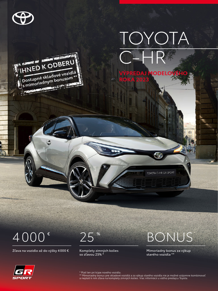 Cennik Toyota CHR 2023 | PDF