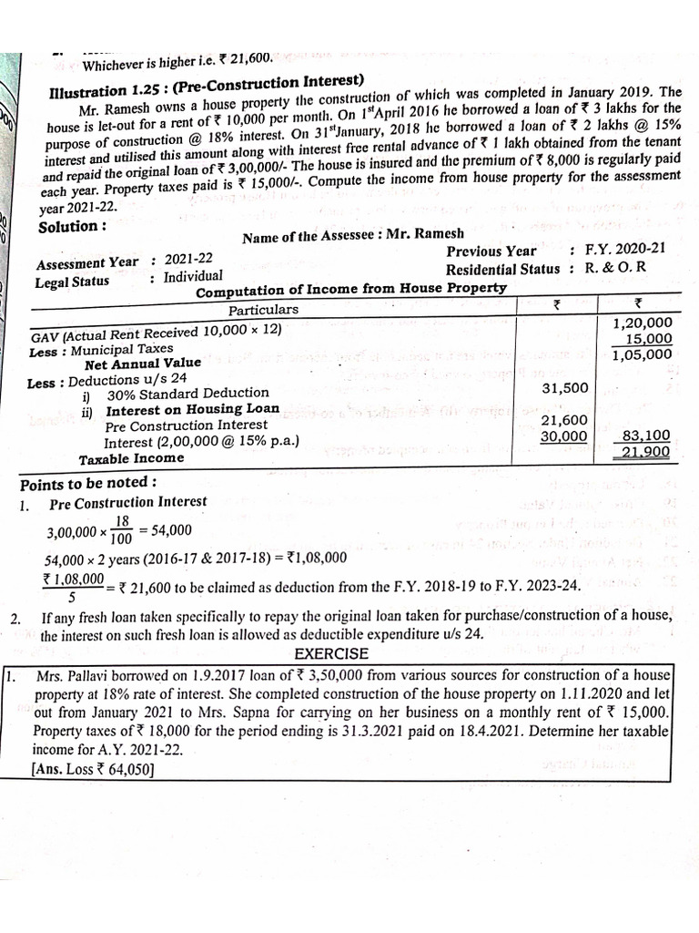 Income Tax Textbook With GST | PDF
