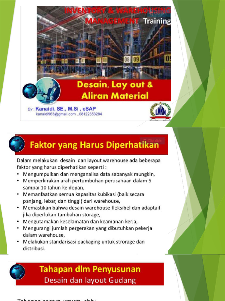 Lay Out Warehouse | PDF