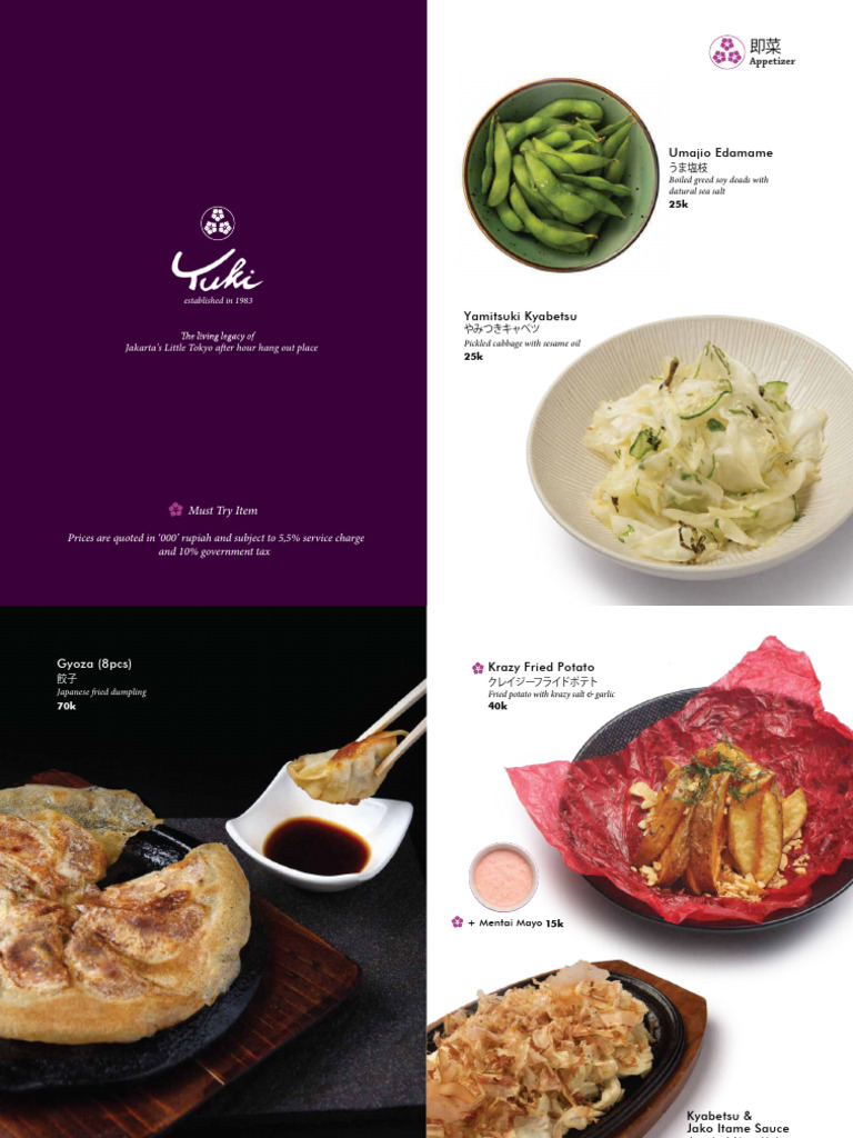 All Menu Yuki Update 21Okt23 - Salmon Bento | PDF