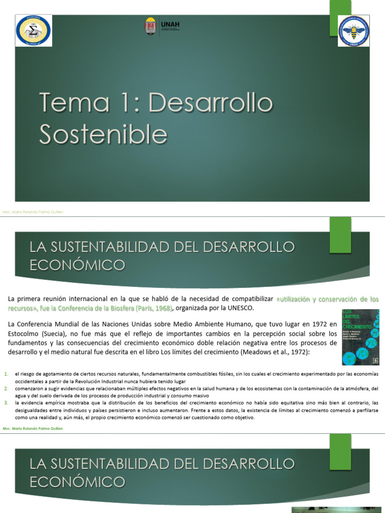 Tema 2 Desarrollo Sostenible | PDF | Desarrollo sostenible | Sustentabilidad