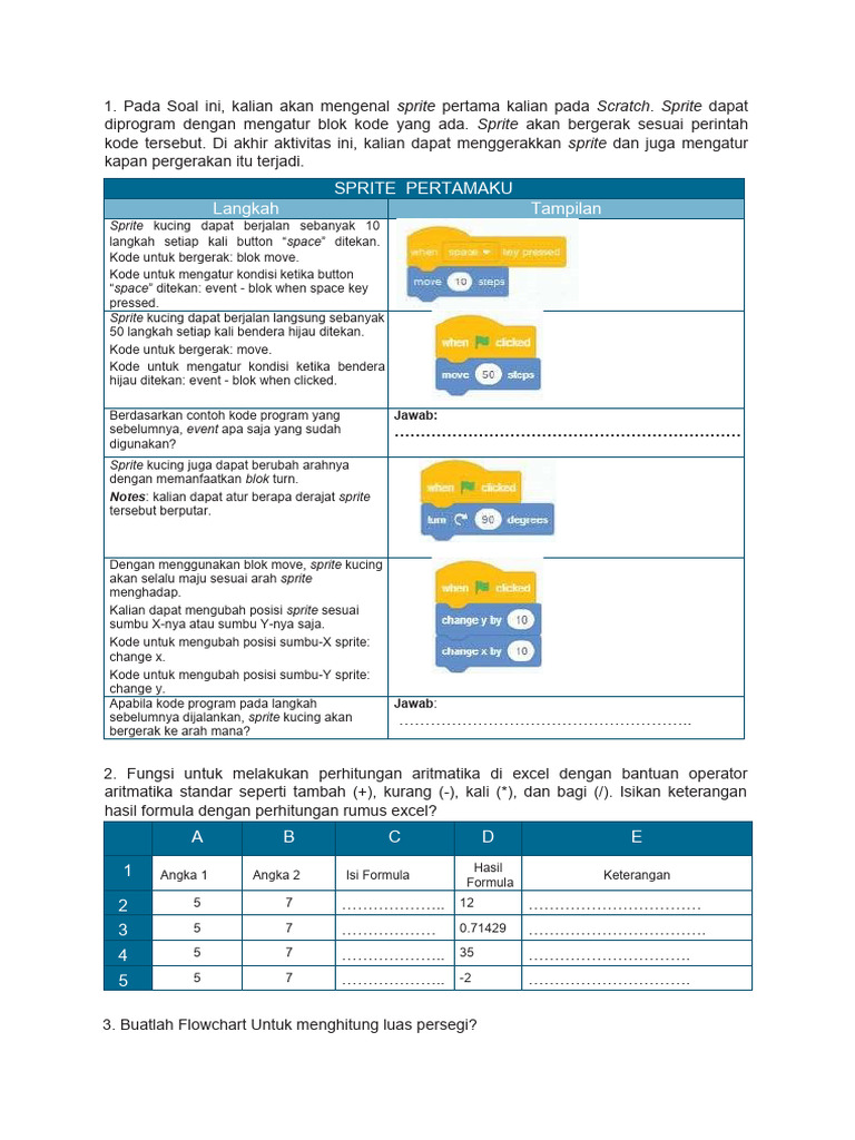 Soal Informatika | PDF | Game & Aktivitas | Metode & Bahan Ajar