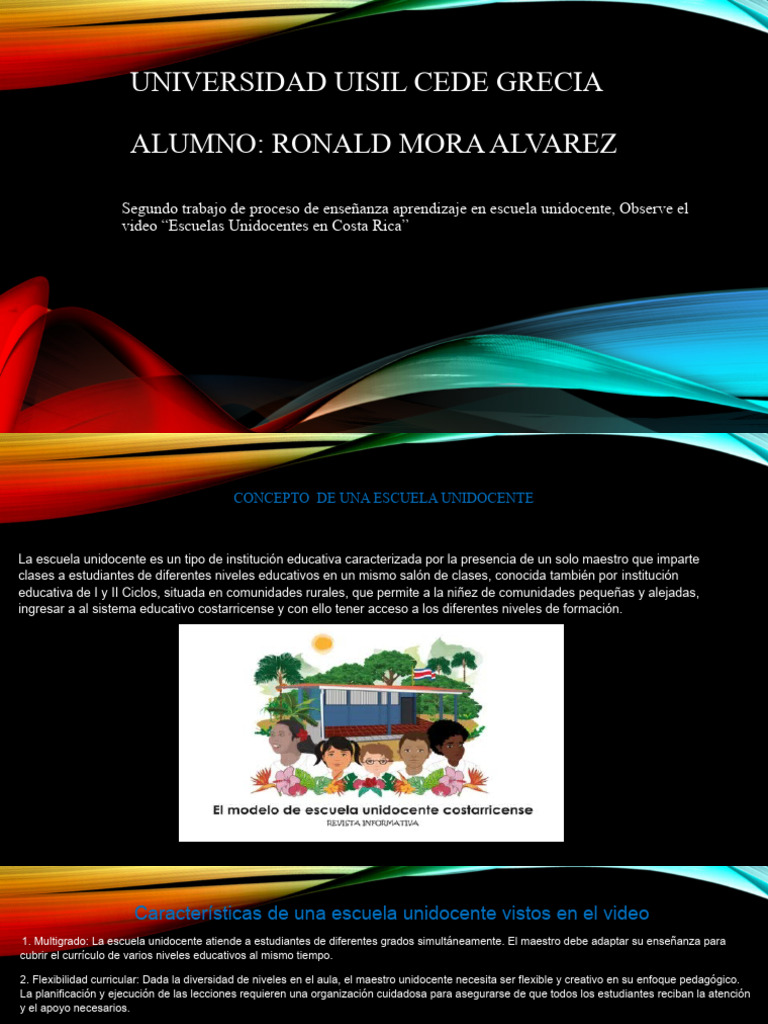 tarea 2 Ronald Mora Alvarez | PDF | Aprendizaje | Enseñando