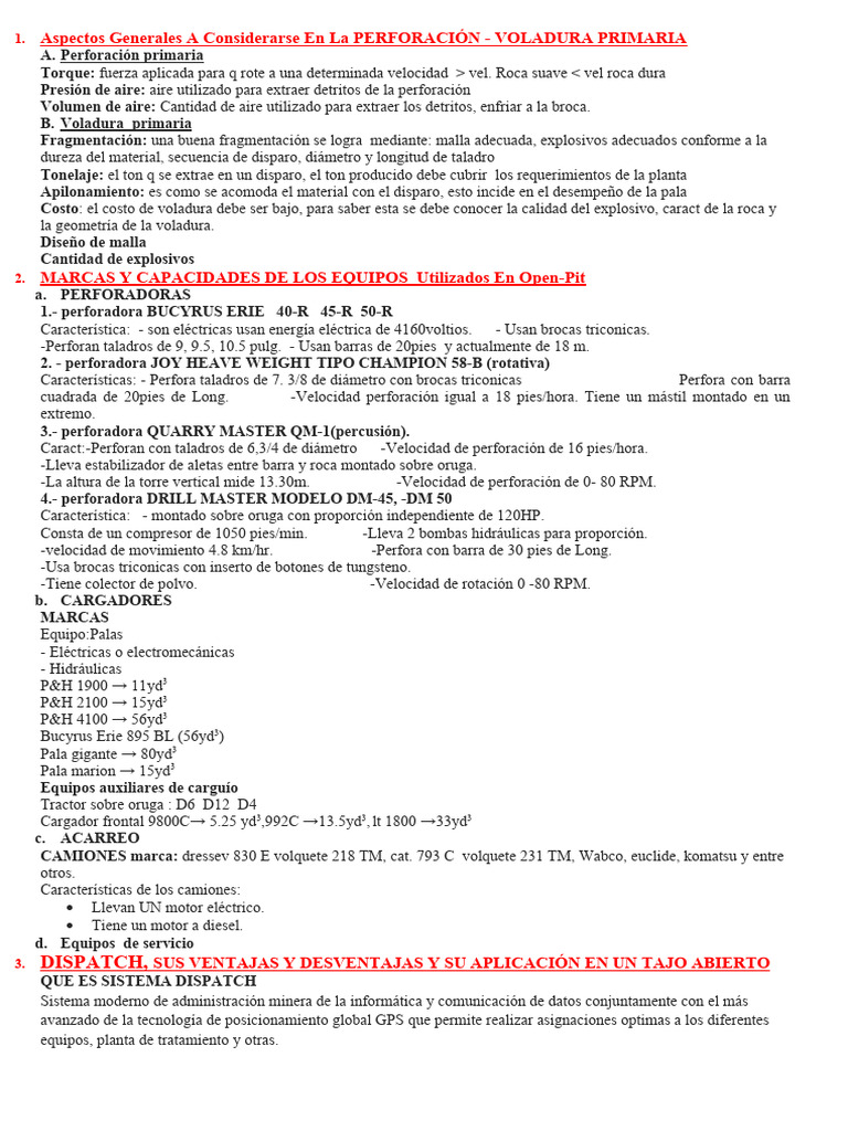 PREG Y RESP Ok | PDF | Minería | Mármol