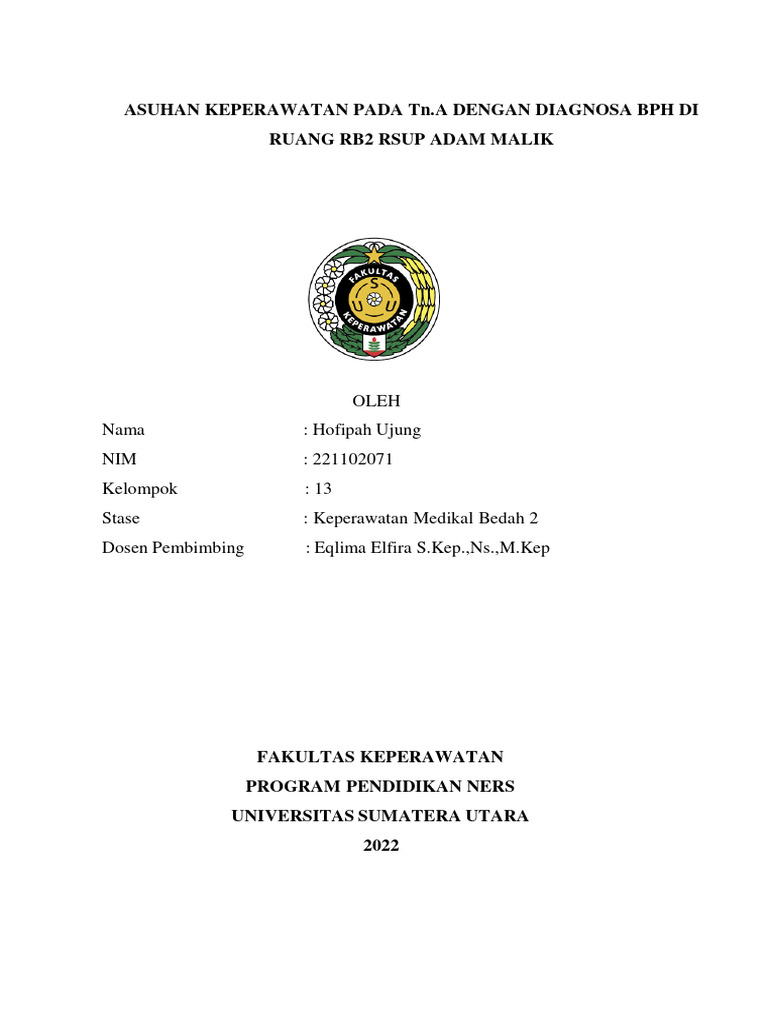 Laporan Kasus KMB 2 BPH PDF | PDF