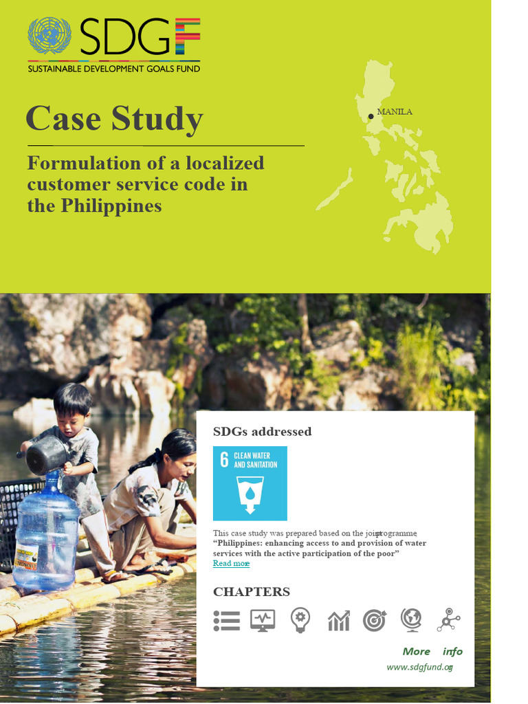 #2 Case - Study - Philippines - Local Customer PDF | PDF | Wash | Water ...