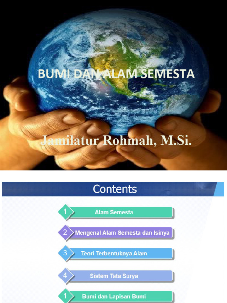 Bumi Dan Alam Semesta | PDF