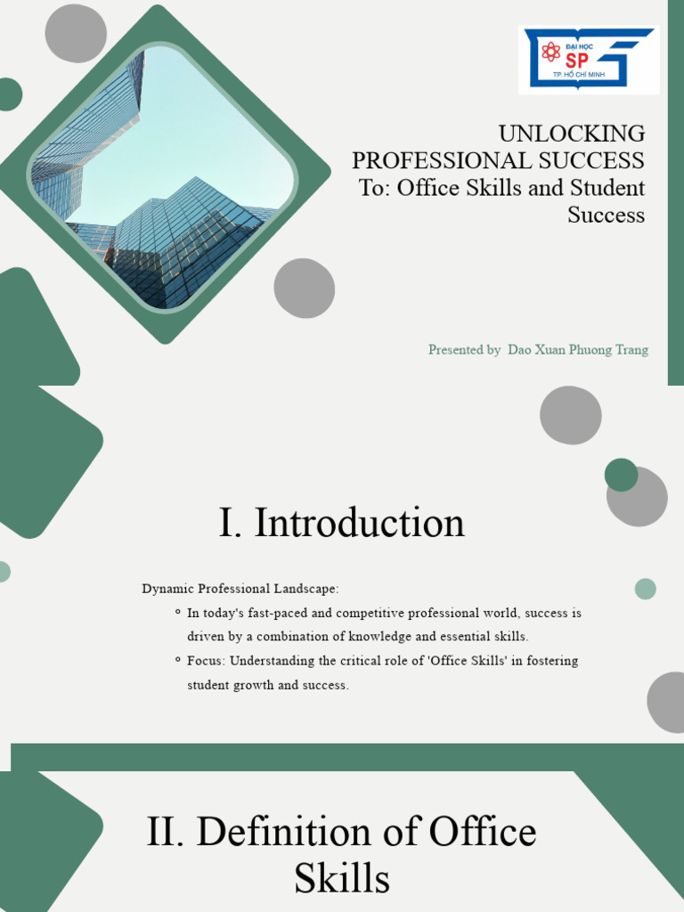 Essential Office Skills for Career Success | PDF | Skill | Communication