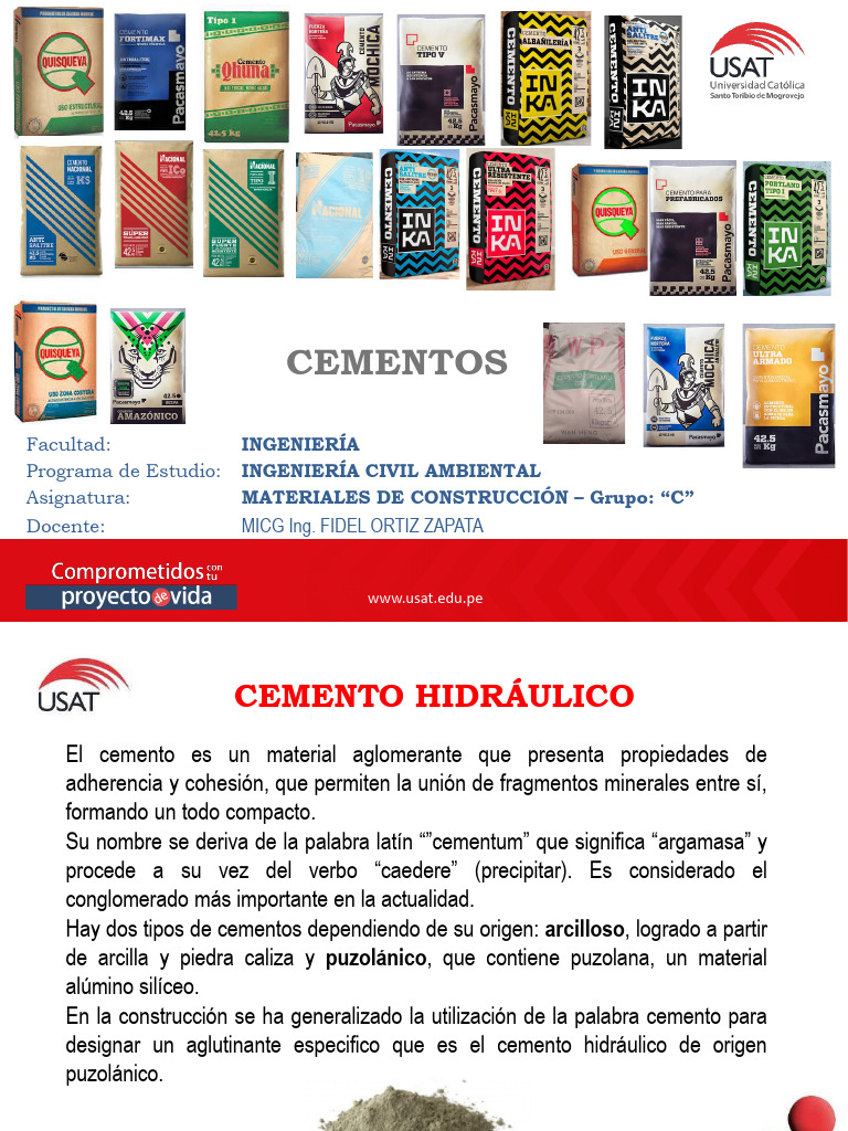 Cemento | PDF | Cemento | Hormigón
