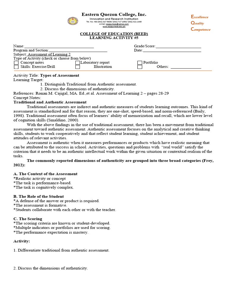 Ass-2-Midterm-Las-5-8-2024 3 | PDF | Educational Assessment | Behavior Modification