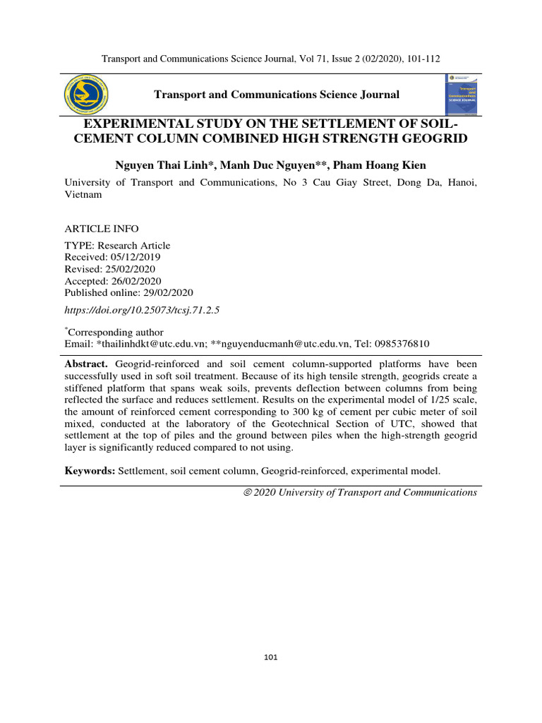 Nghien Cu D Lun H CC DT Xi Mang KT | PDF