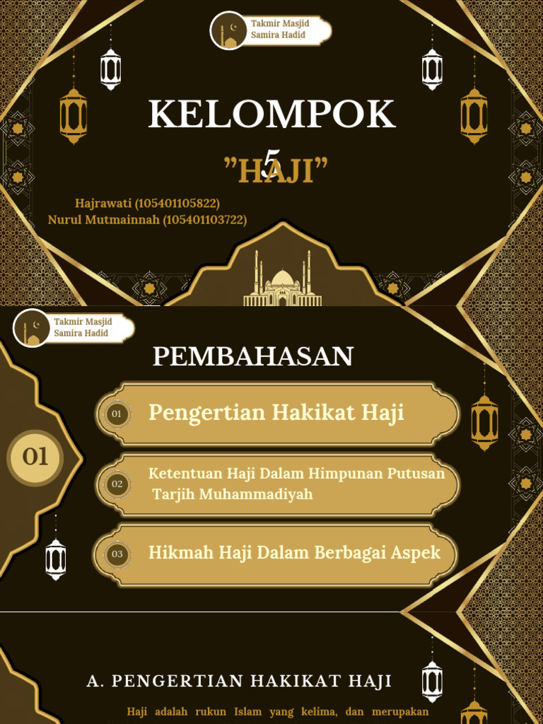 Hakikat Haji di Masjid Samira Hadid | PDF