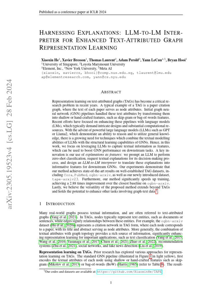 LLM-Enhanced Graph Learning | PDF | Applied Mathematics | Learning