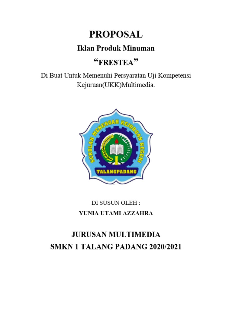 Iklan Minuman FRESTEA: Proposal Kreatif | PDF