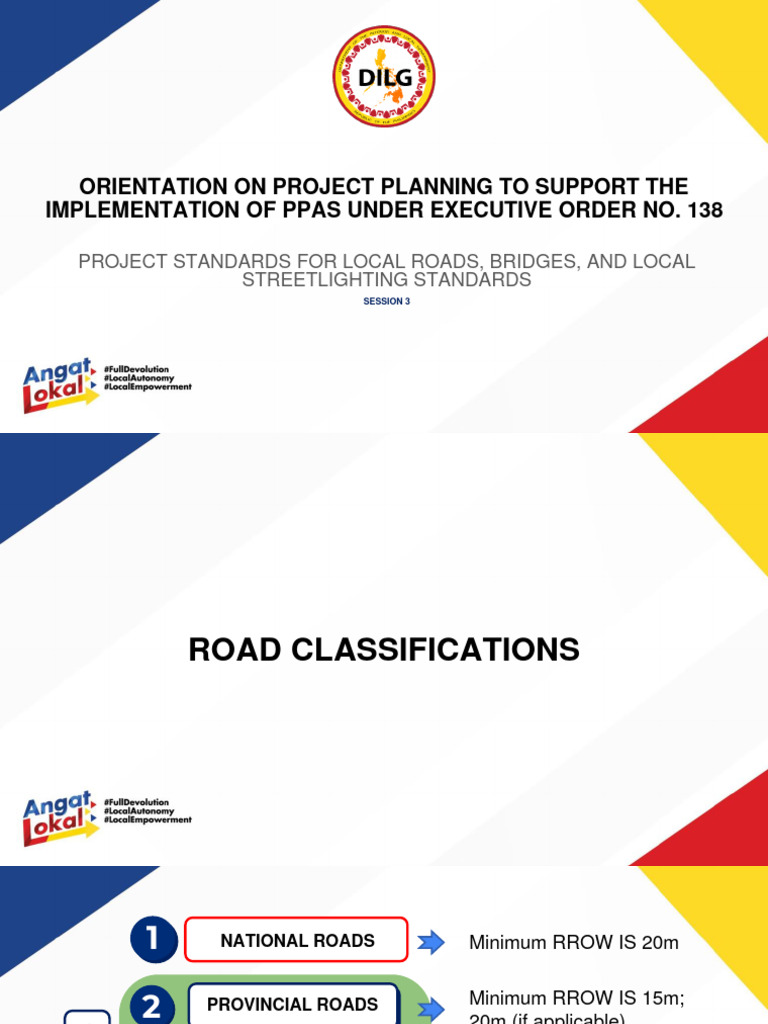 Session 3a - Local Road, Bridges, and Streetlighting Project Standards ...