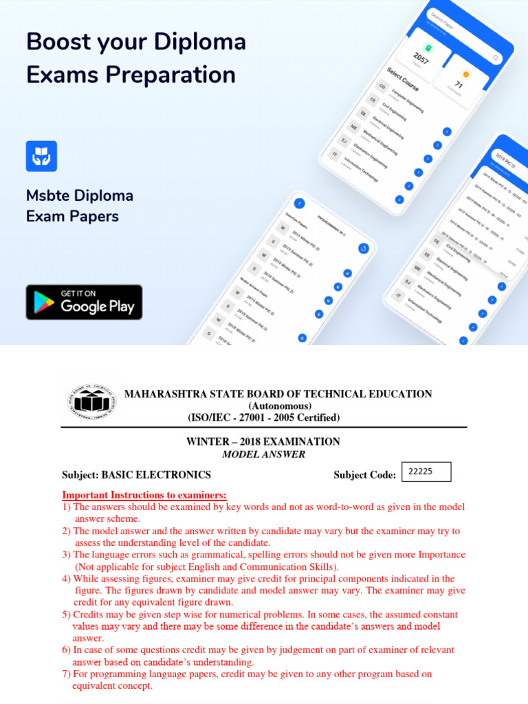 2018 Winter BEC 2I - M - 22225 - CO | PDF | Field Effect Transistor | Bipolar Junction Transistor